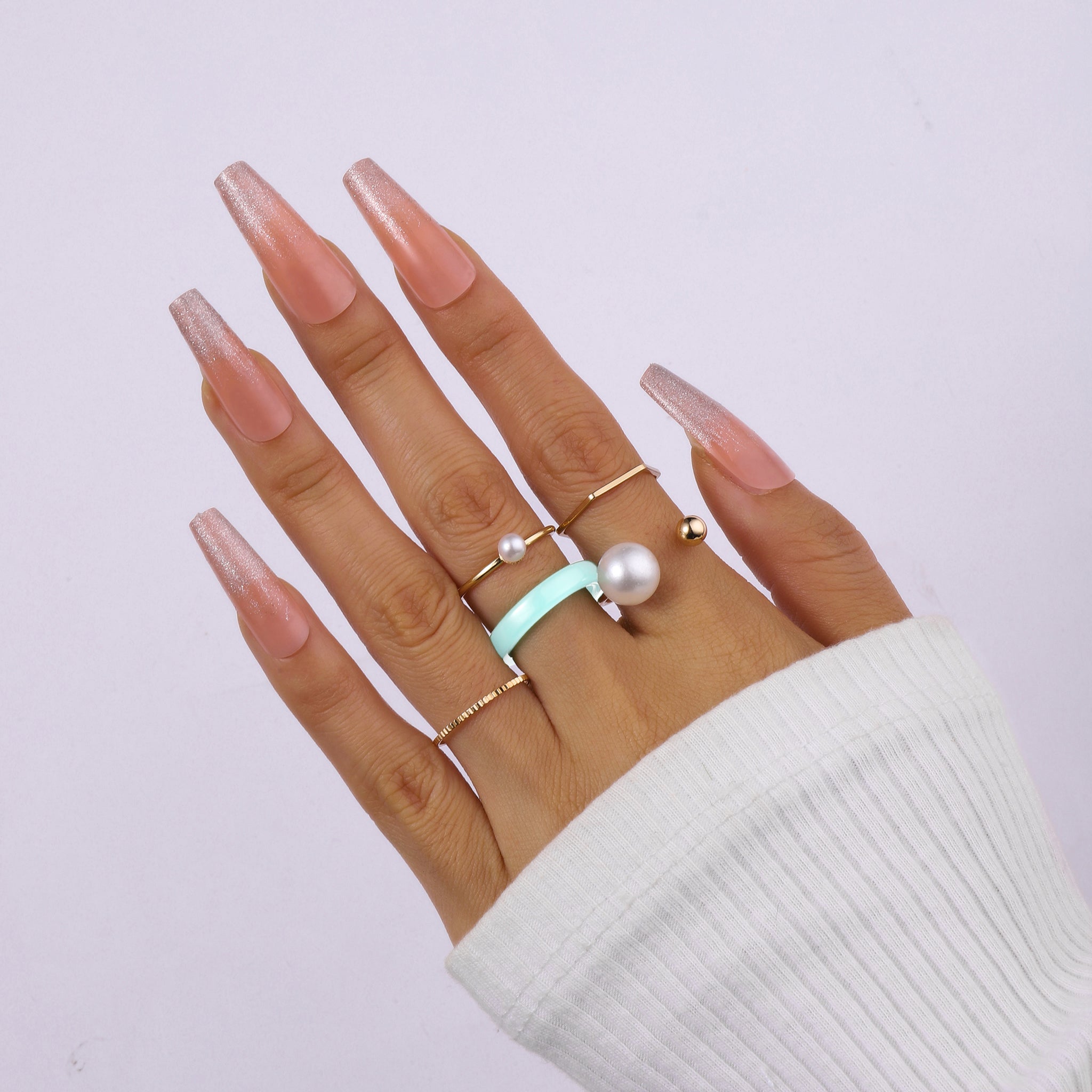 Buy Set Of 5 Groove Rings in India at Best Price - Zop