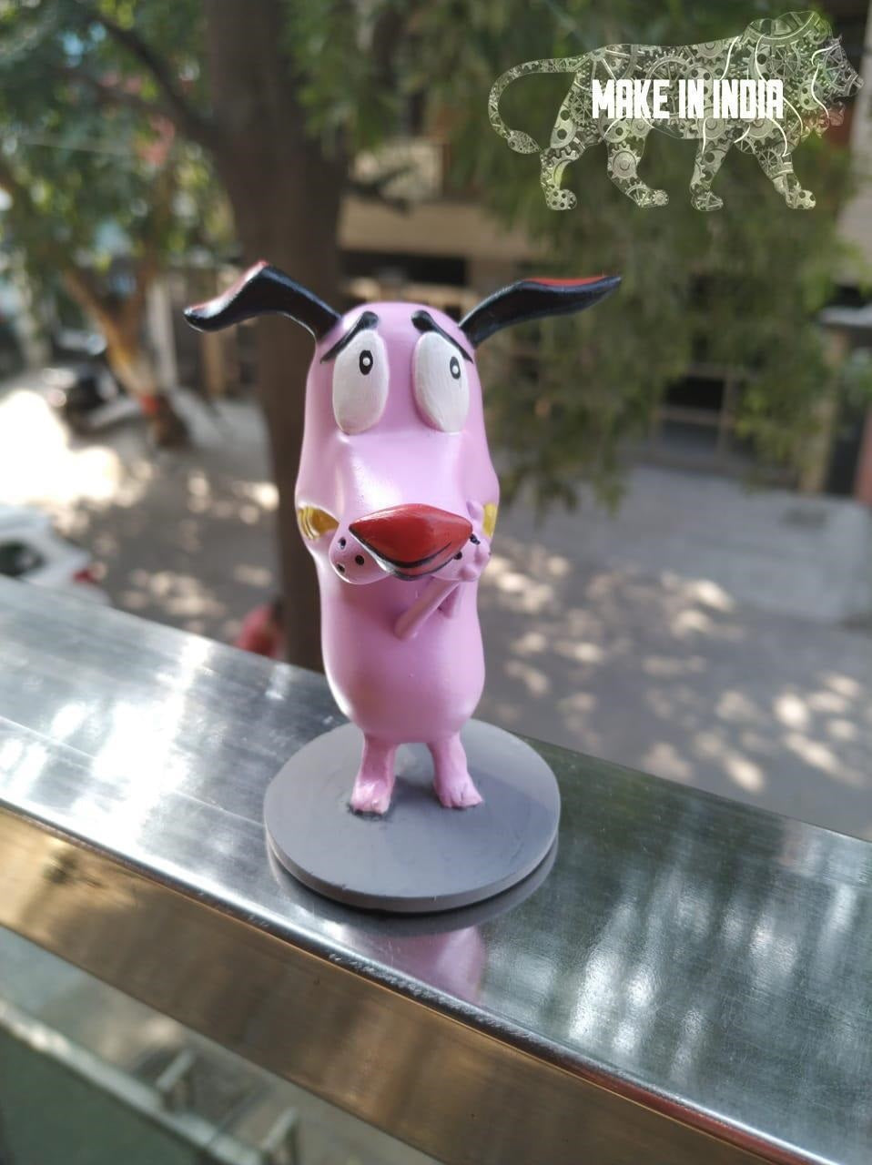 Buy Courage The Cowardly Dog Polyresin Action Figure 7Cm| Limited Edition Collectible Action ...