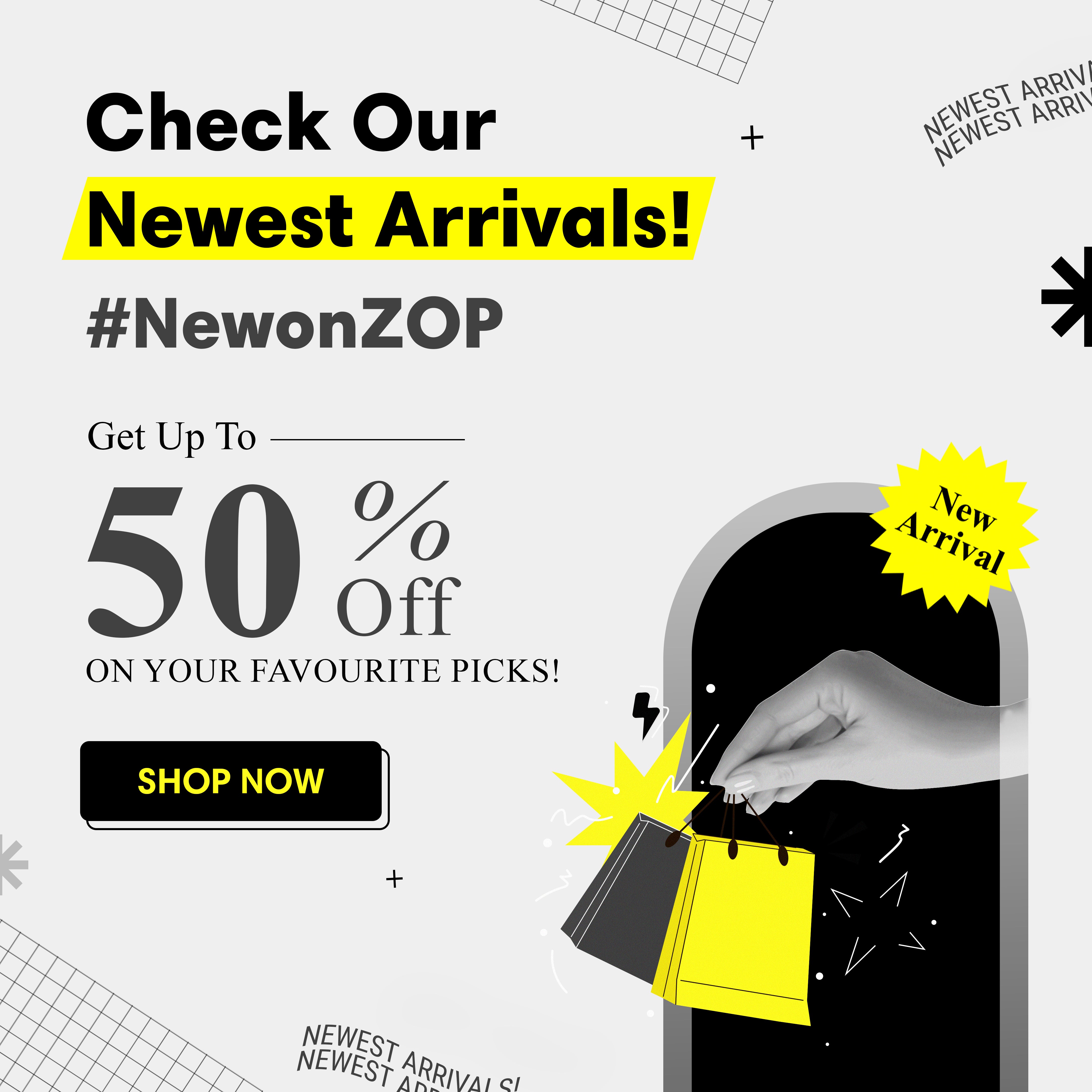 Buy New Arrivals Products at Best Prices on Zop by Shiprocket