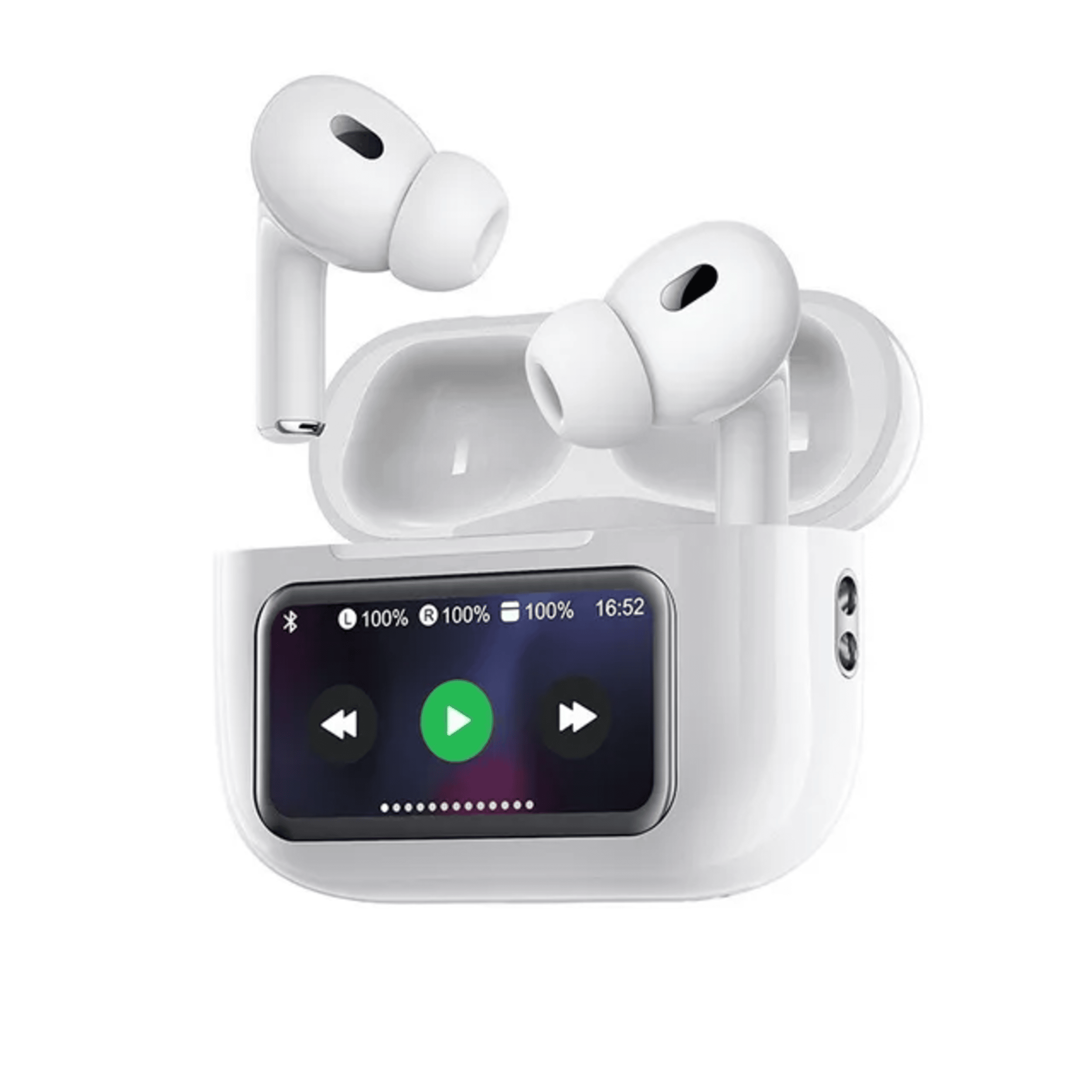 Buy Air Earbuds smart wireless ANC/ENC with Touch Display Smart ...