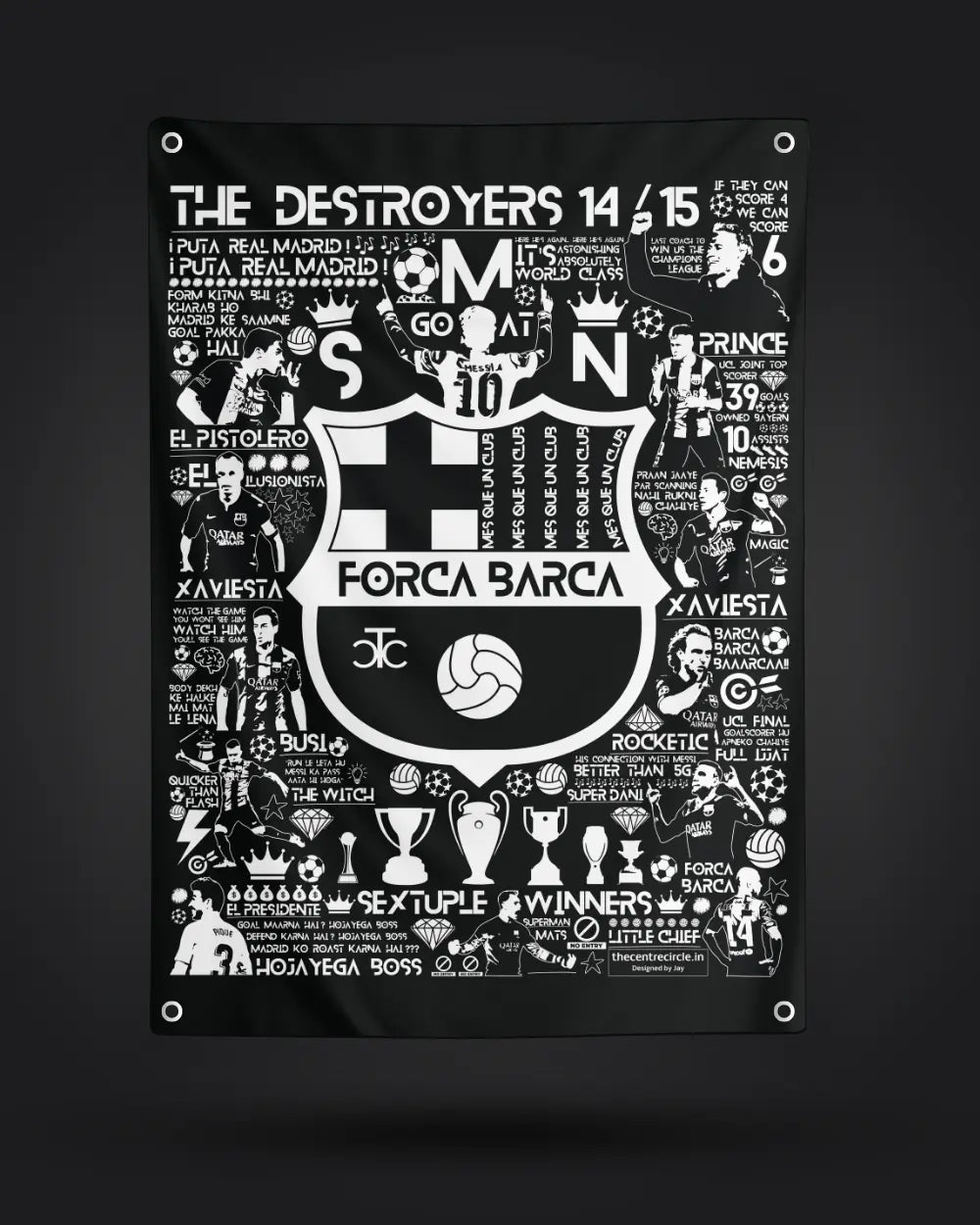 Buy Barca 14/15 Destroyers Flag in India at Best Price - Shiprocket ...