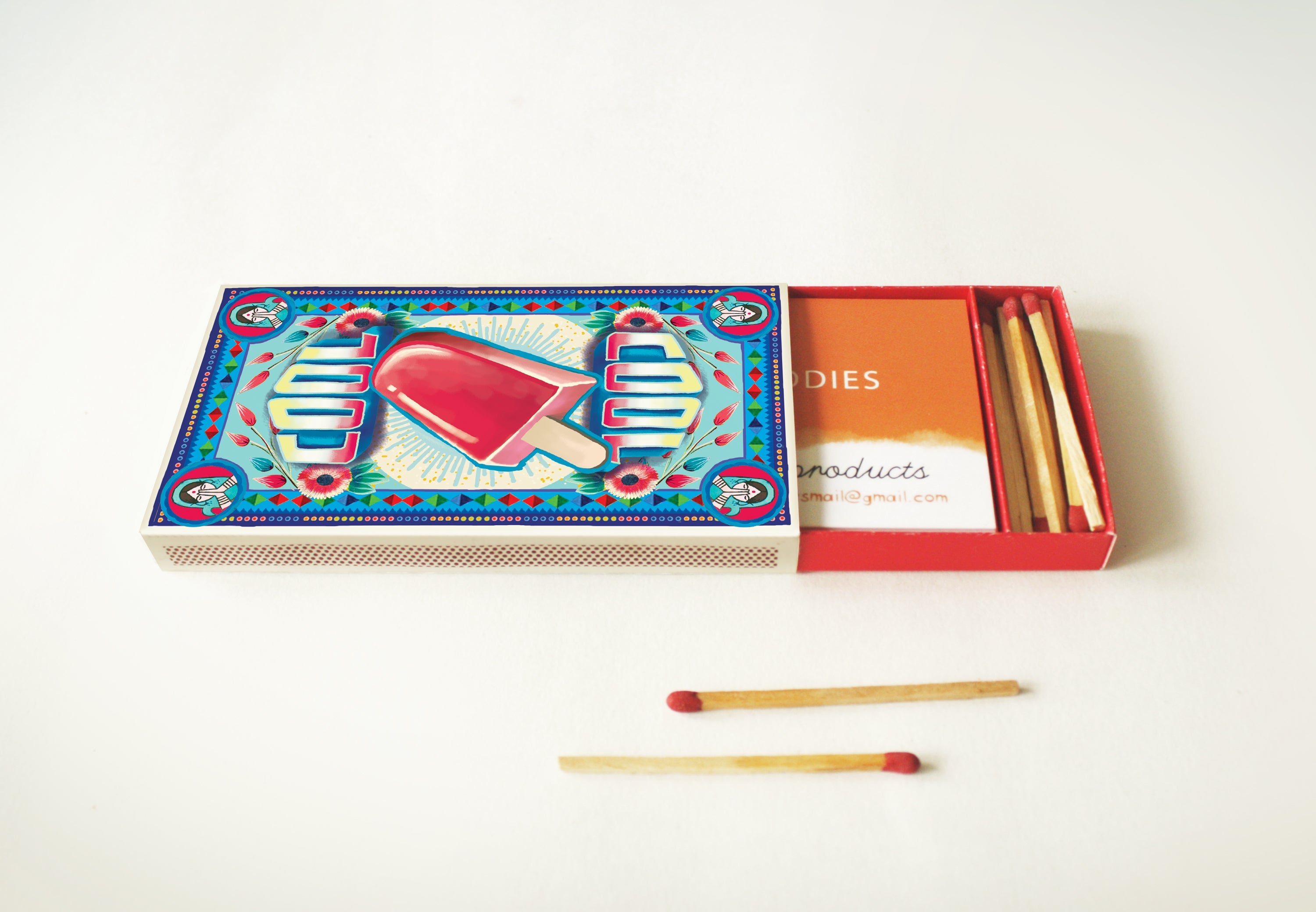 Buy COOL Matchbox Business Card Holder DIY Paper Craft Kit in India at ...