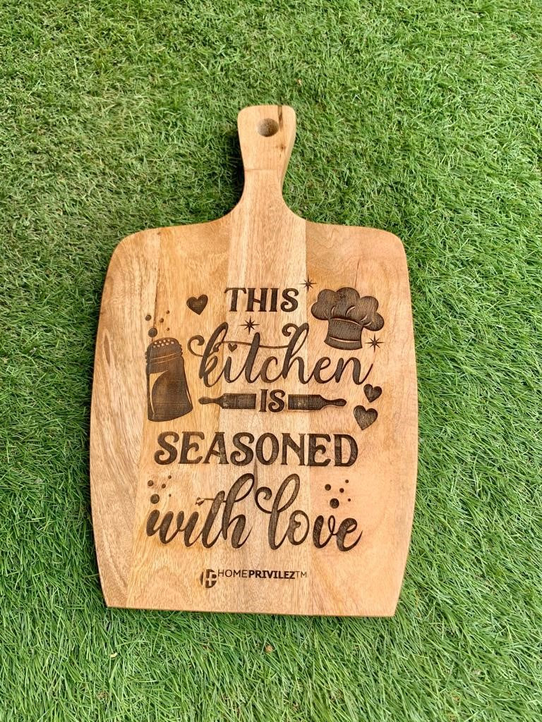 Buy Rectangular Wooden Chopping Board/ Cutting Board /Serving Board in ...