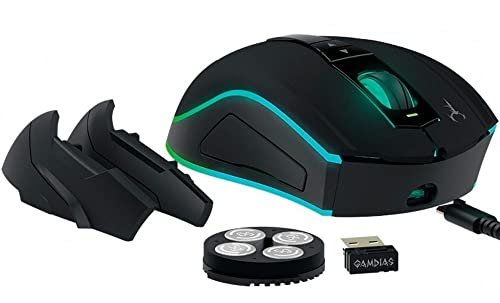 Buy Gamdias Hades M1 Gaming Wired/Wireless Mouse Double Level RGB, Hera ...