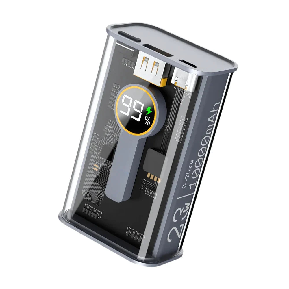 Buy Element: 10,000mAh Compact Edition See-Thru Power Bank with PD 22 ...