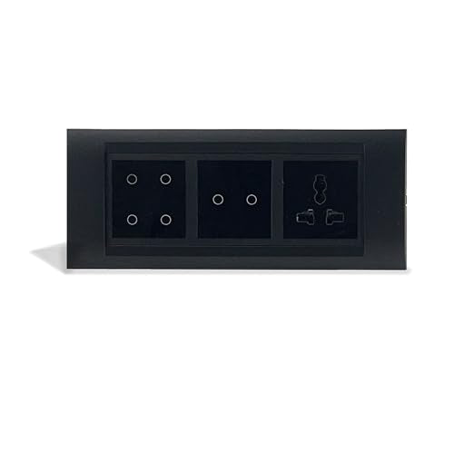 Buy Aziot 6 Module Switch Board Plate | Smart 4 Touch, 2 Touch SW ...