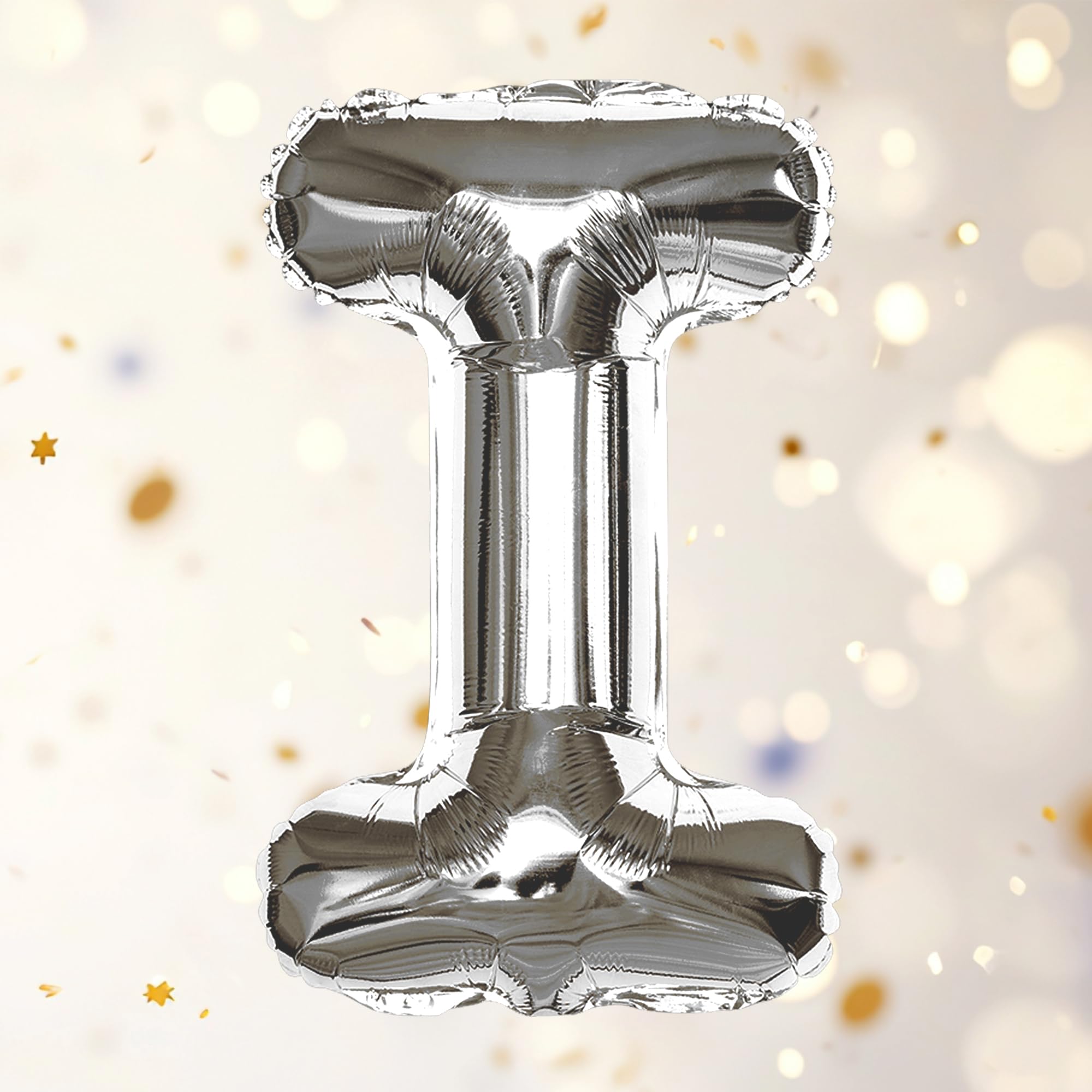 Buy Silver I Letter Foil Balloon in India at Best Price - Zop by Shiprocket