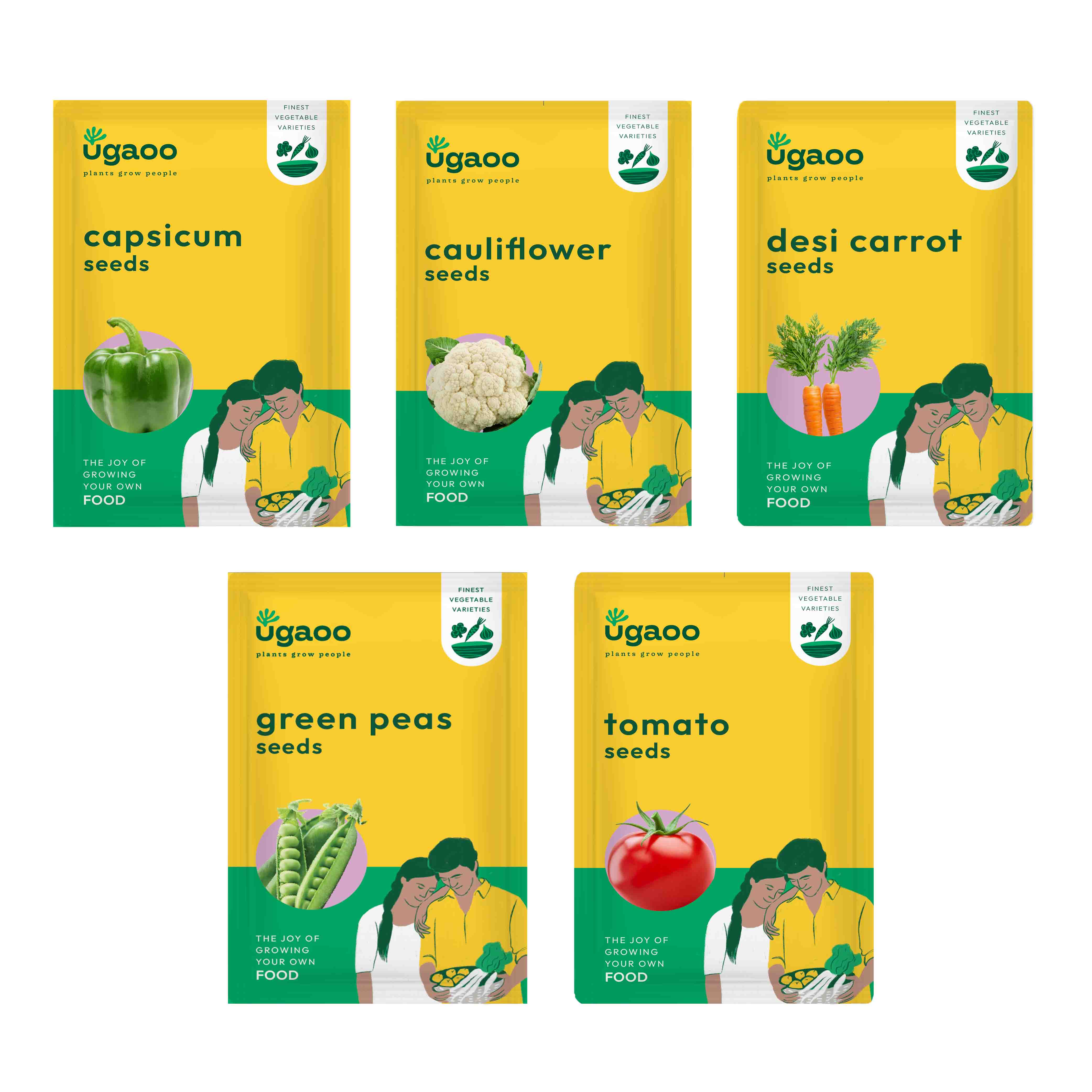 Buy Indian Vegetable Seeds Bundle of 5 Packet in India at Best Price - Zop