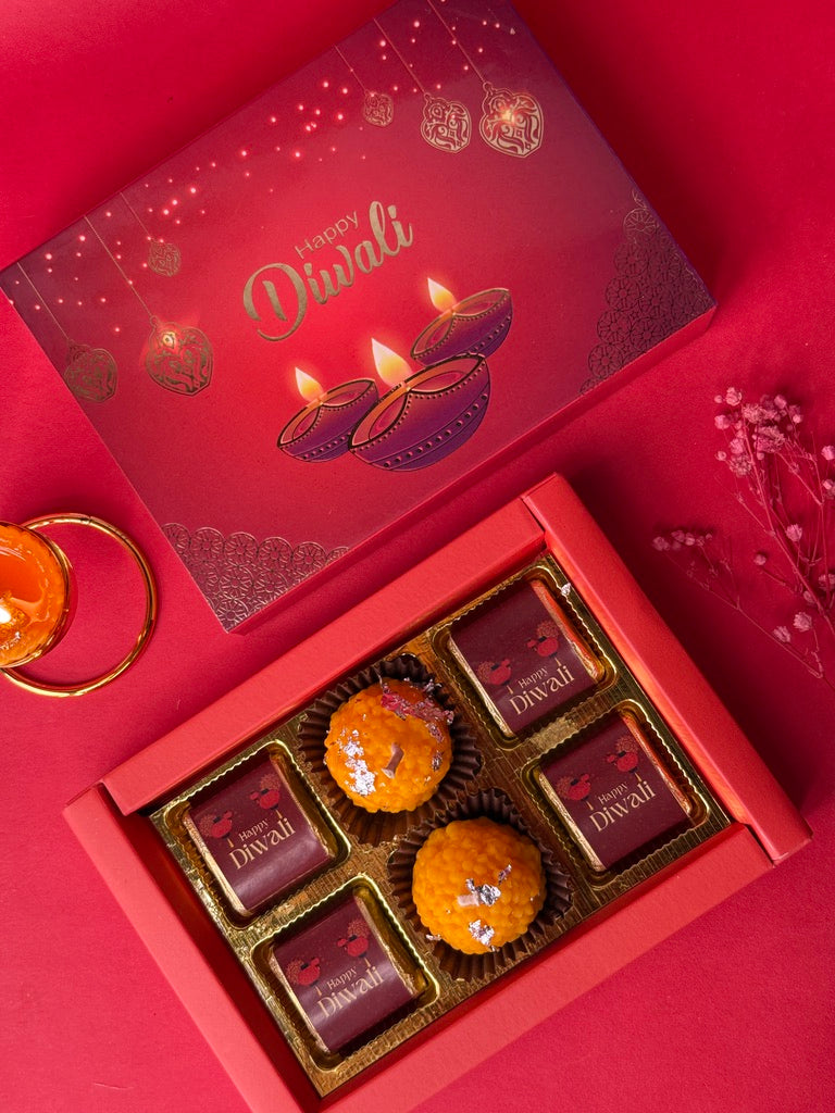 Buy 4 CHOCOLATES AND 2 MITHAI CANDLES in India at Best Price - Zop by ...