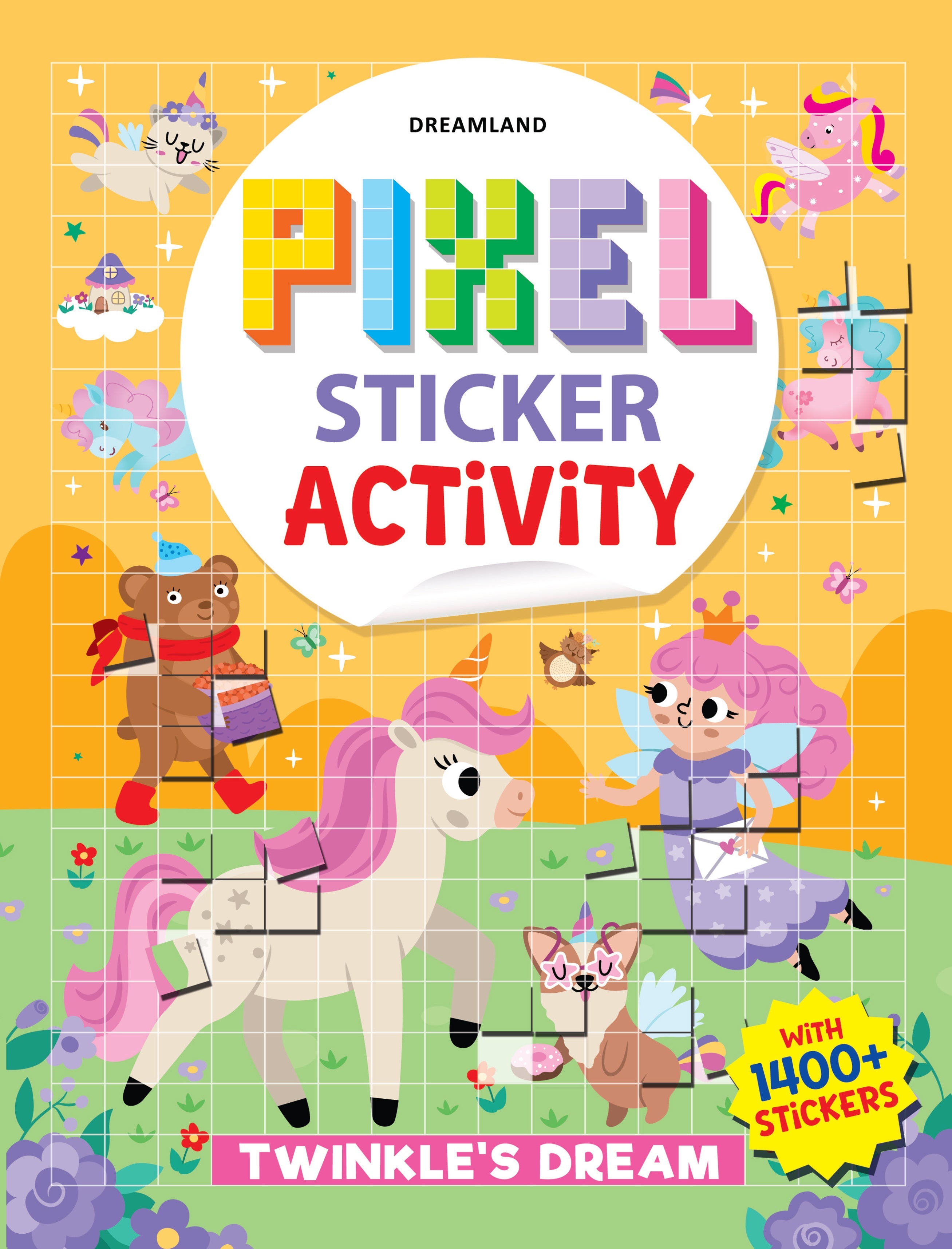 Buy Pixel Sticker Activity Book: Twinkle's Dream – Over 1,400 Stickers ...