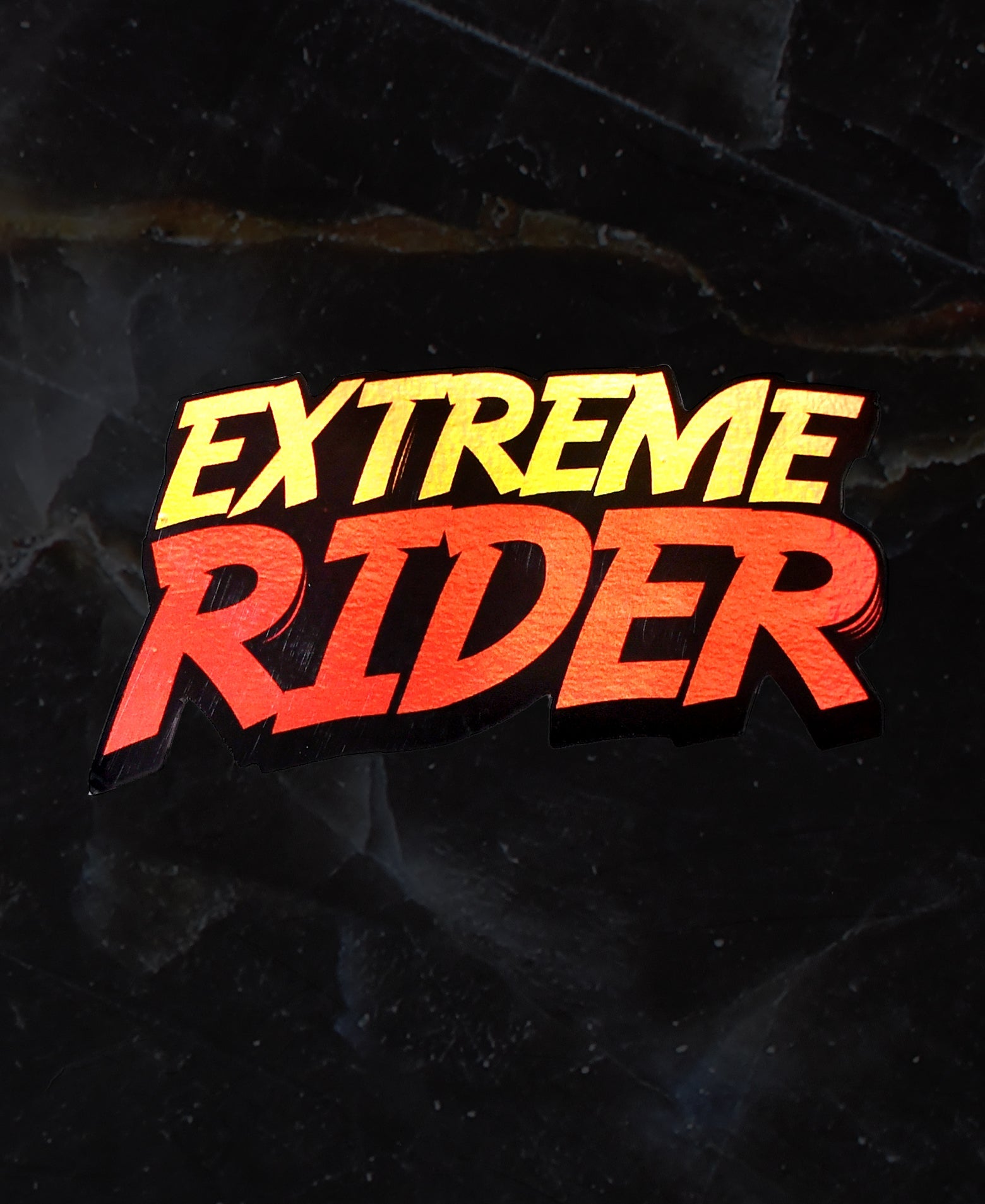 Buy Extreme Rider Holographic Sticker in India at Best Price - Zop