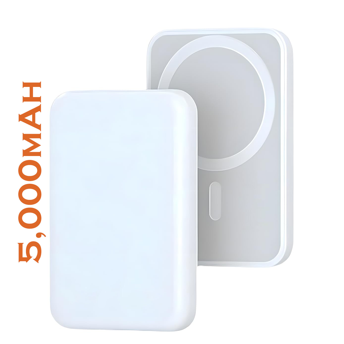 Buy TexoVera Magsafe Power Bank 5000mAh - 10W Wireless Charge, Type C ...