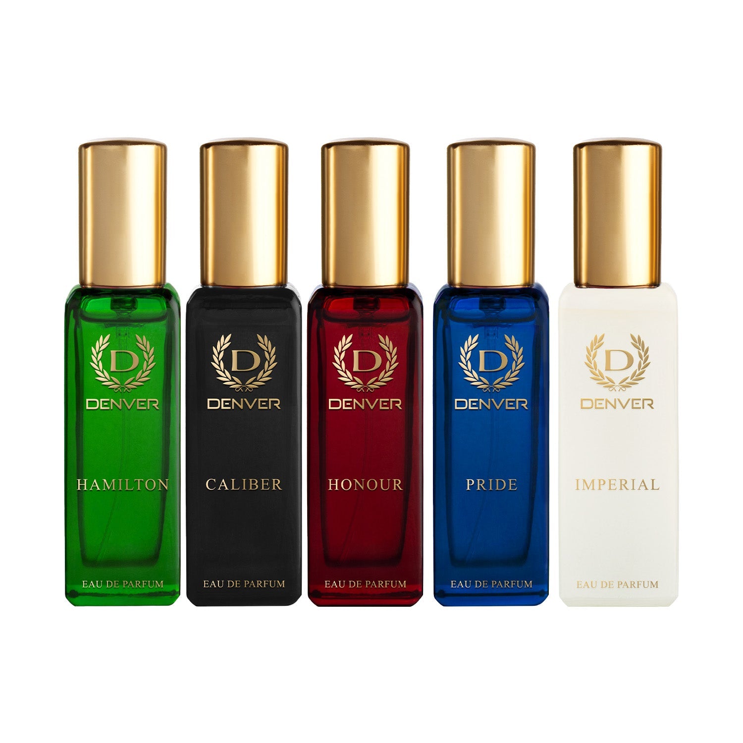 Buy Denver Pack of 5 Perfumes (Hamilton Imperial Caliber Honour Pride ...