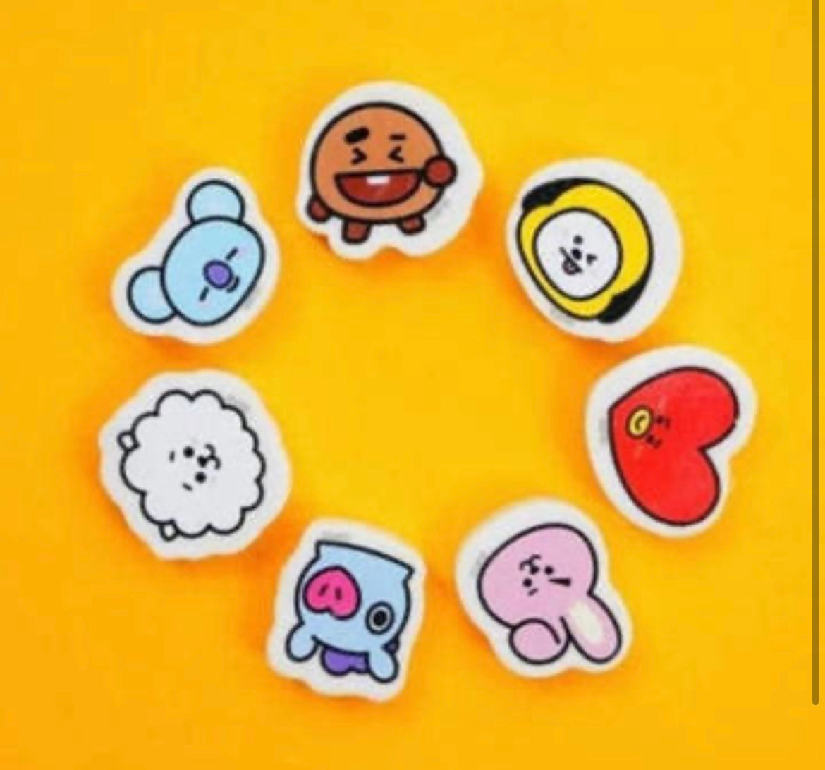 Buy Cute BT21/BTS Eraser in India at Best Price - Zop