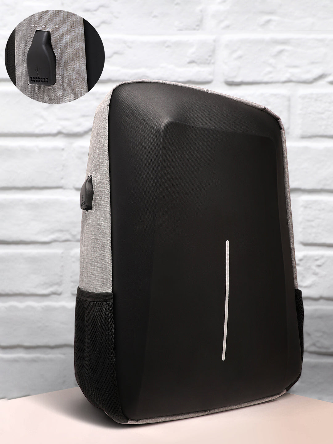 Buy The Travel Mate Backpack - Moon Grey:Onyx Black in India at Best ...