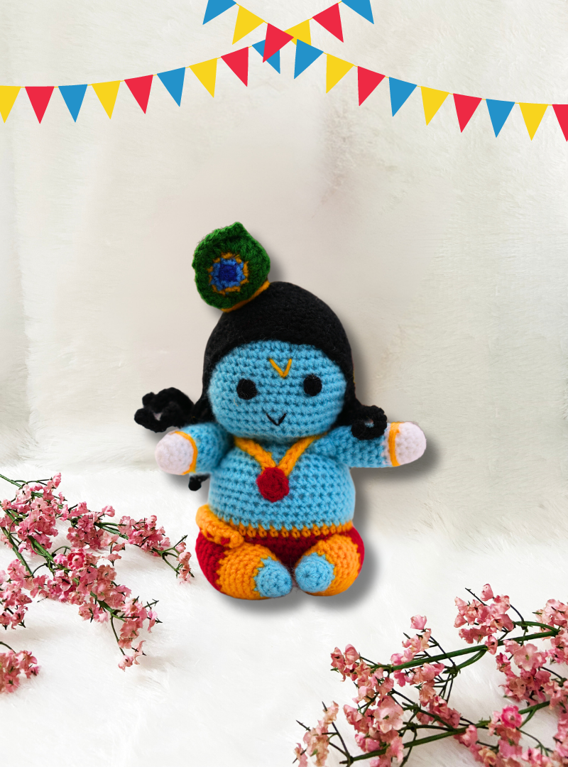 Buy Handmade Crochet Krishna Toy in India at Best Price - Zop by Shiprocket