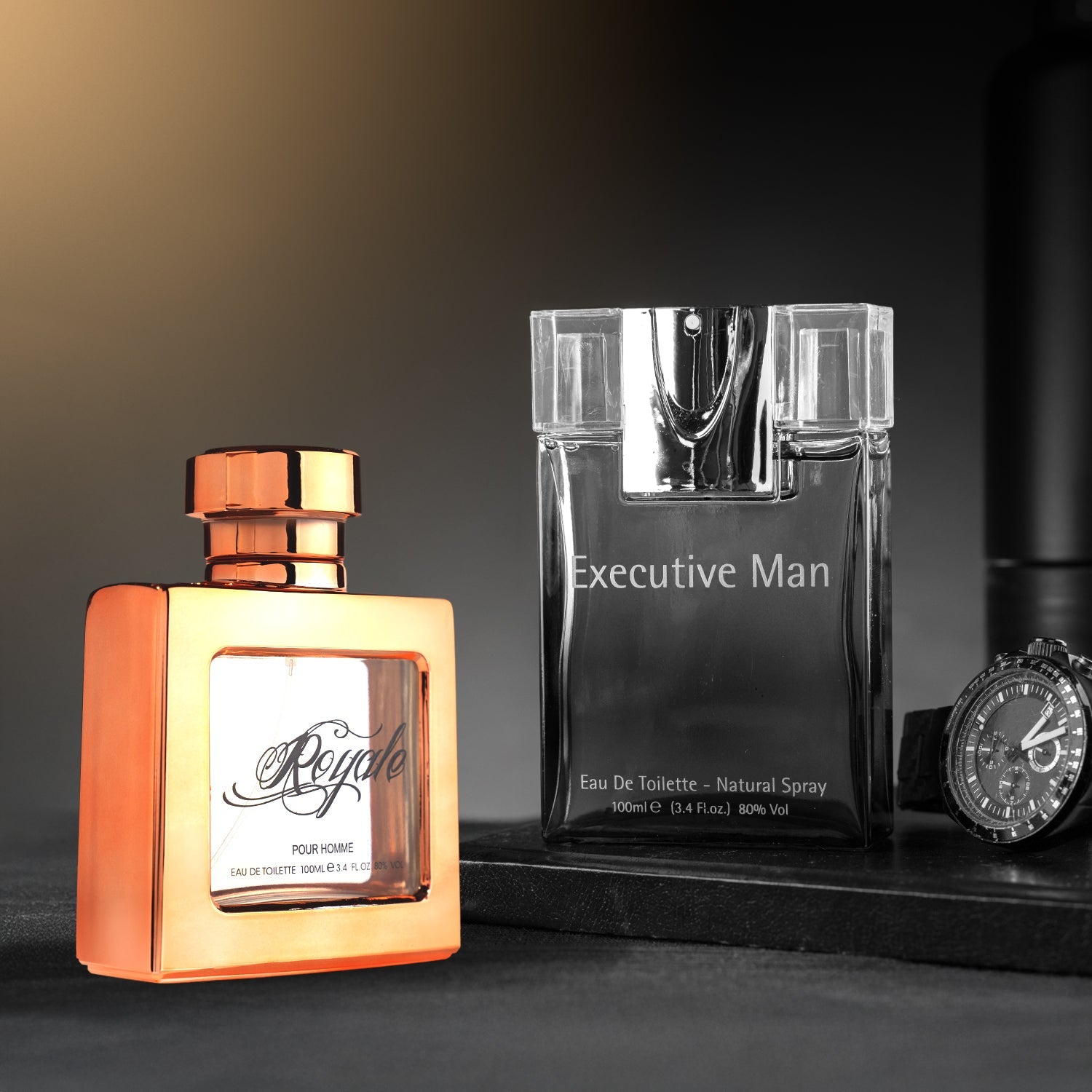 Buy Laurelle London Royale Edition Gun Metal Perfume For Men EDT 100ml ...