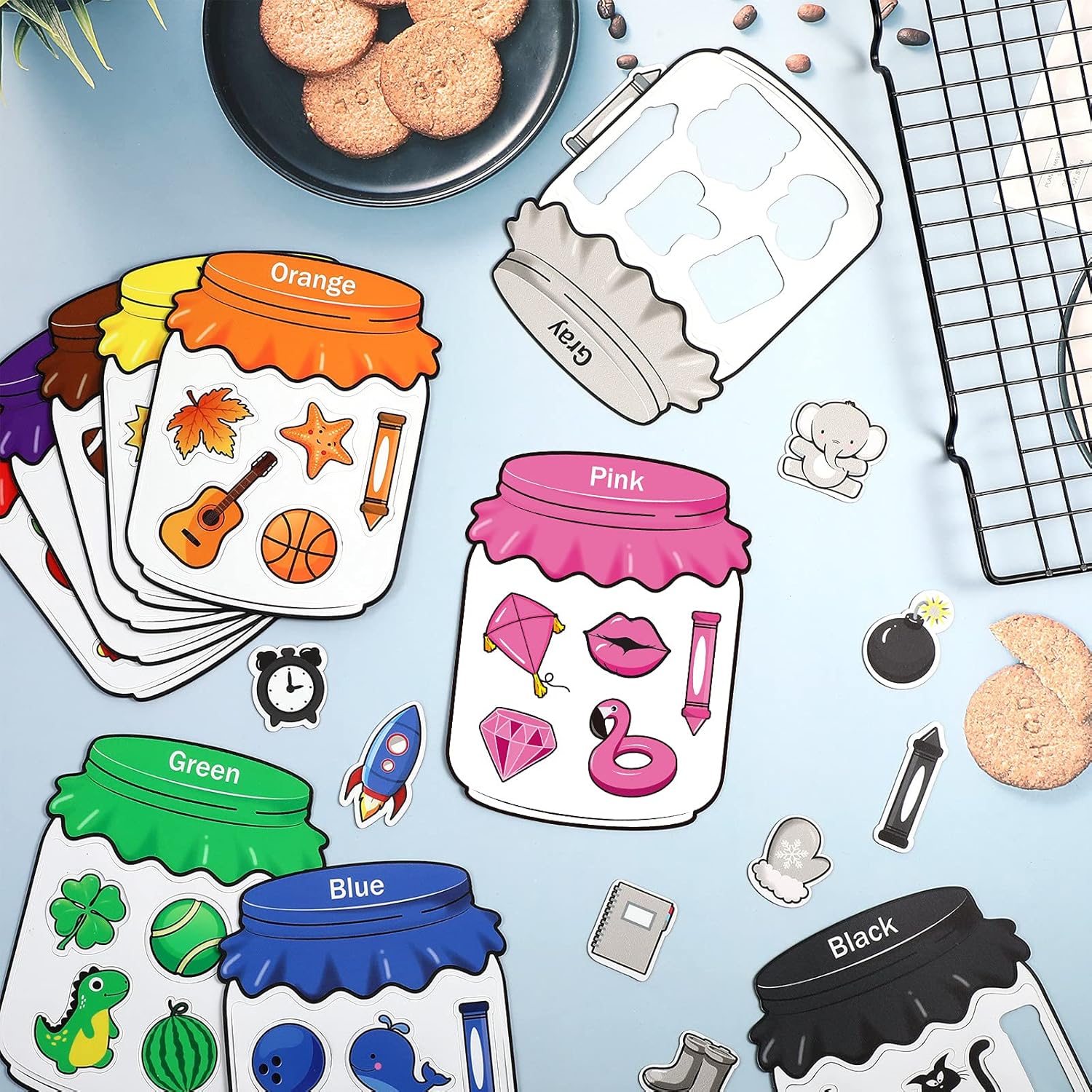 Buy 10-Piece Magnetic Color Sorting Set for Kids in India at Best Price ...