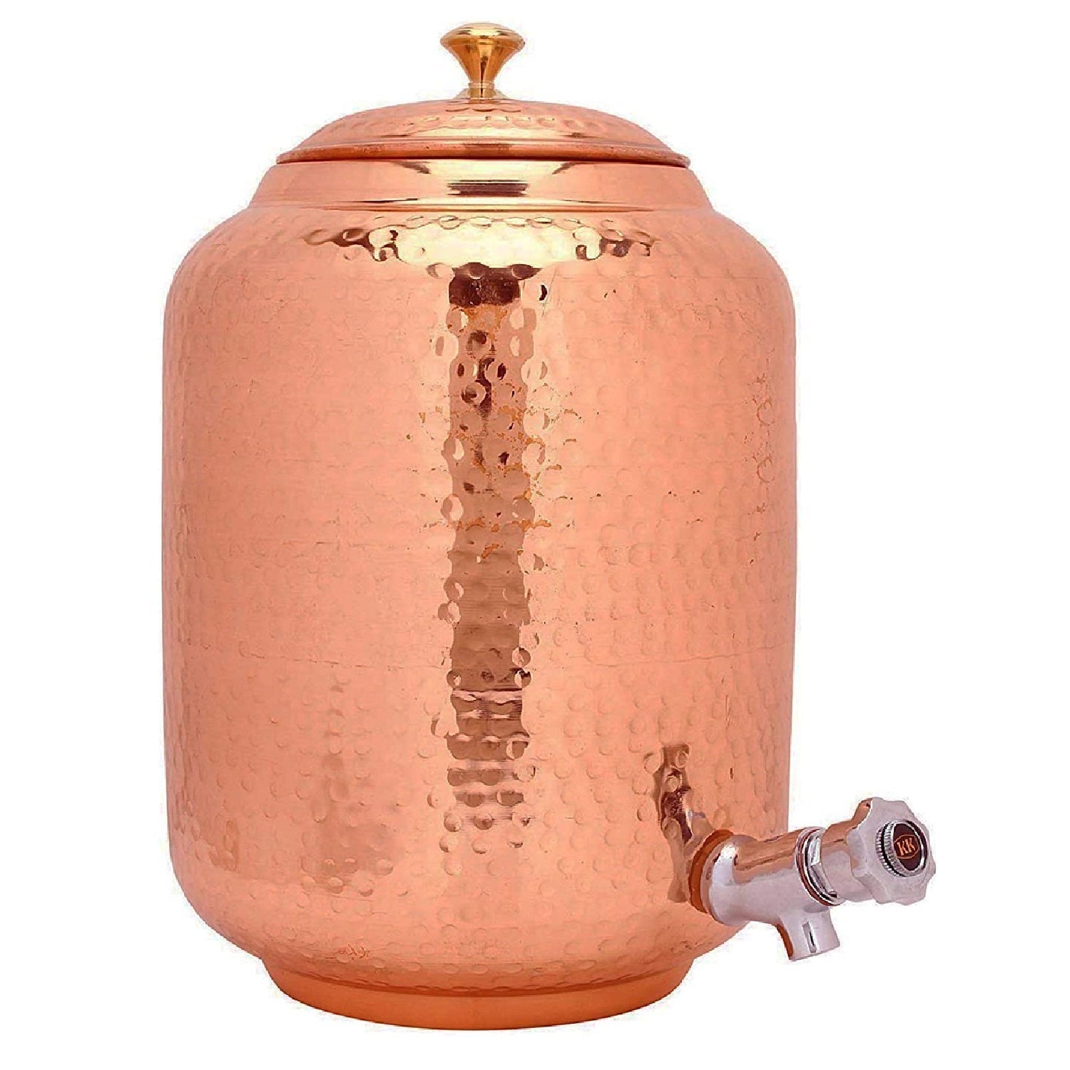 Buy Copper Water Dispenser (8 Litres Tank) Copper Water Storage Pot in ...