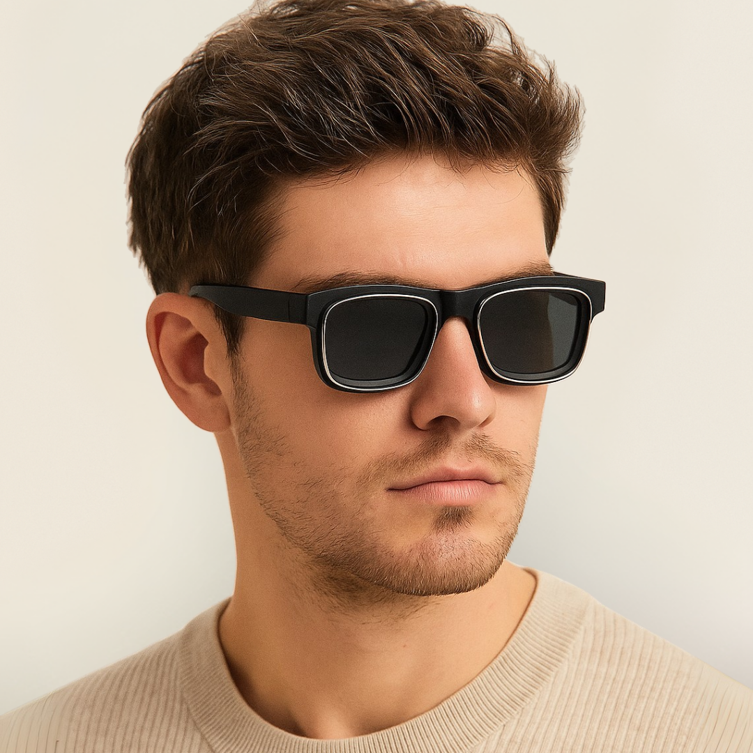 Buy Rogue Full Black Square Sunglasses in India at Best Price - Zop by ...