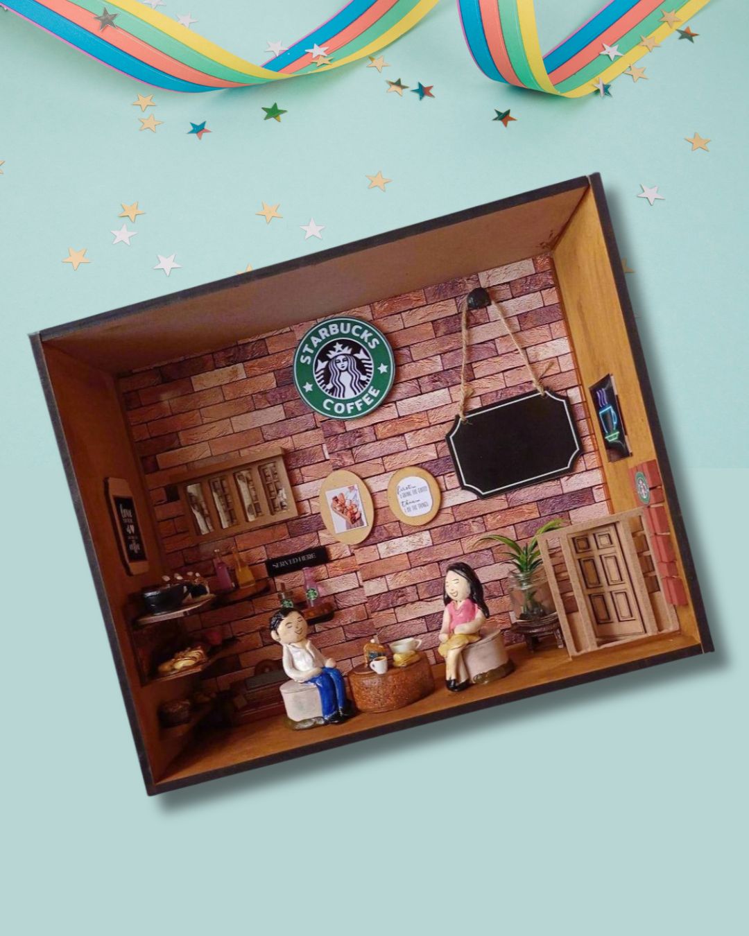 Buy Starbucks Cafe Shadow Box Frame – Giant Edition in India at Best ...