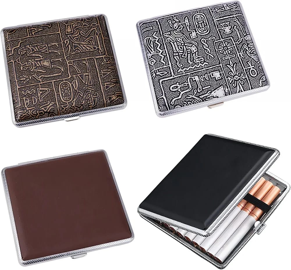 Buy Premium Cigarette Case – Stylish Holder for 20 Cigarettes | Slim ...