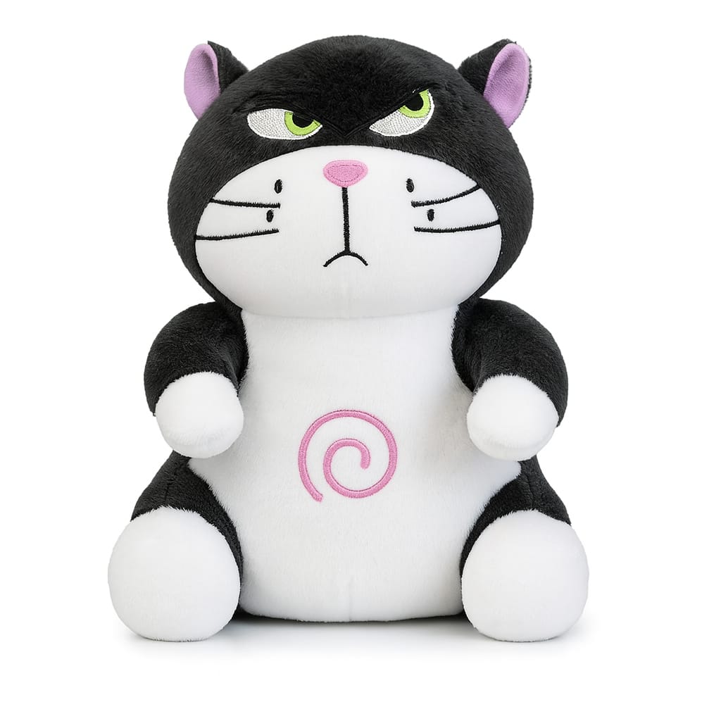 Buy Angry Cat Plush – 25 cm with Breathing & Music in India at Best ...