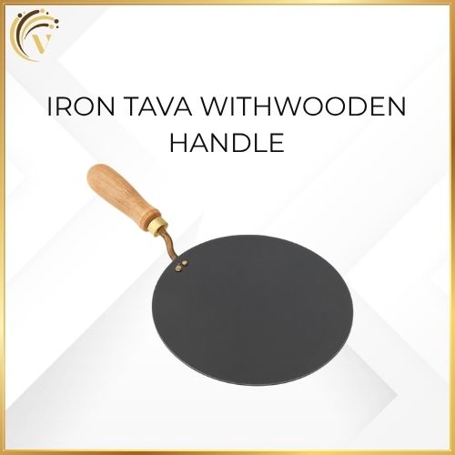 Buy Iron Tava Wooden Handle in India at Best Price - Zop by Shiprocket