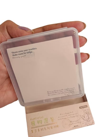 Buy Plant Atlas Notepad and Sticky Notes Unique Mini Notes Memo Pads ...