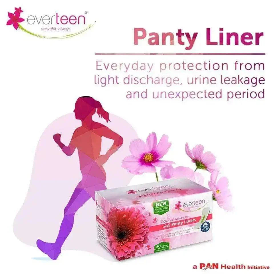 Buy Everteen Daily Panty Liners For Vaginal Discharge And Urinary ...