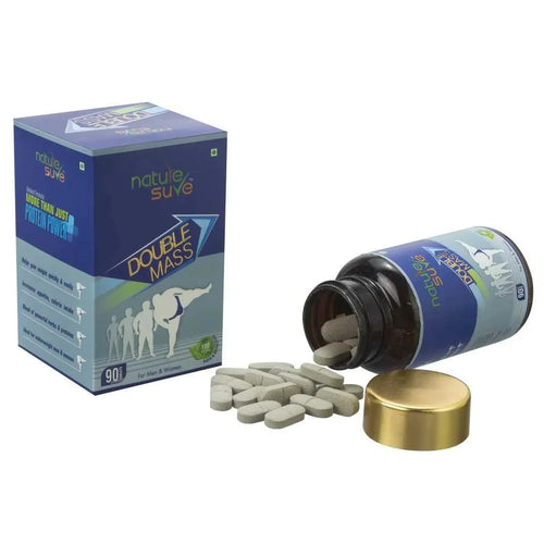 Nature Sure Combo: Double Mass And Muscle Charge Tablets For Body Mass ...
