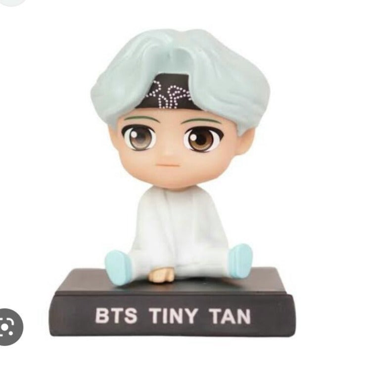 Buy Suga (BTS) PVC Bobblehead Phone Holder | BTS ; Korean Band | in ...