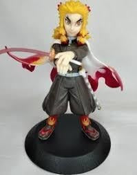 Buy Demon Slayer Rengoku Small Round Base Figure|11Cm|| Limited Edition ...