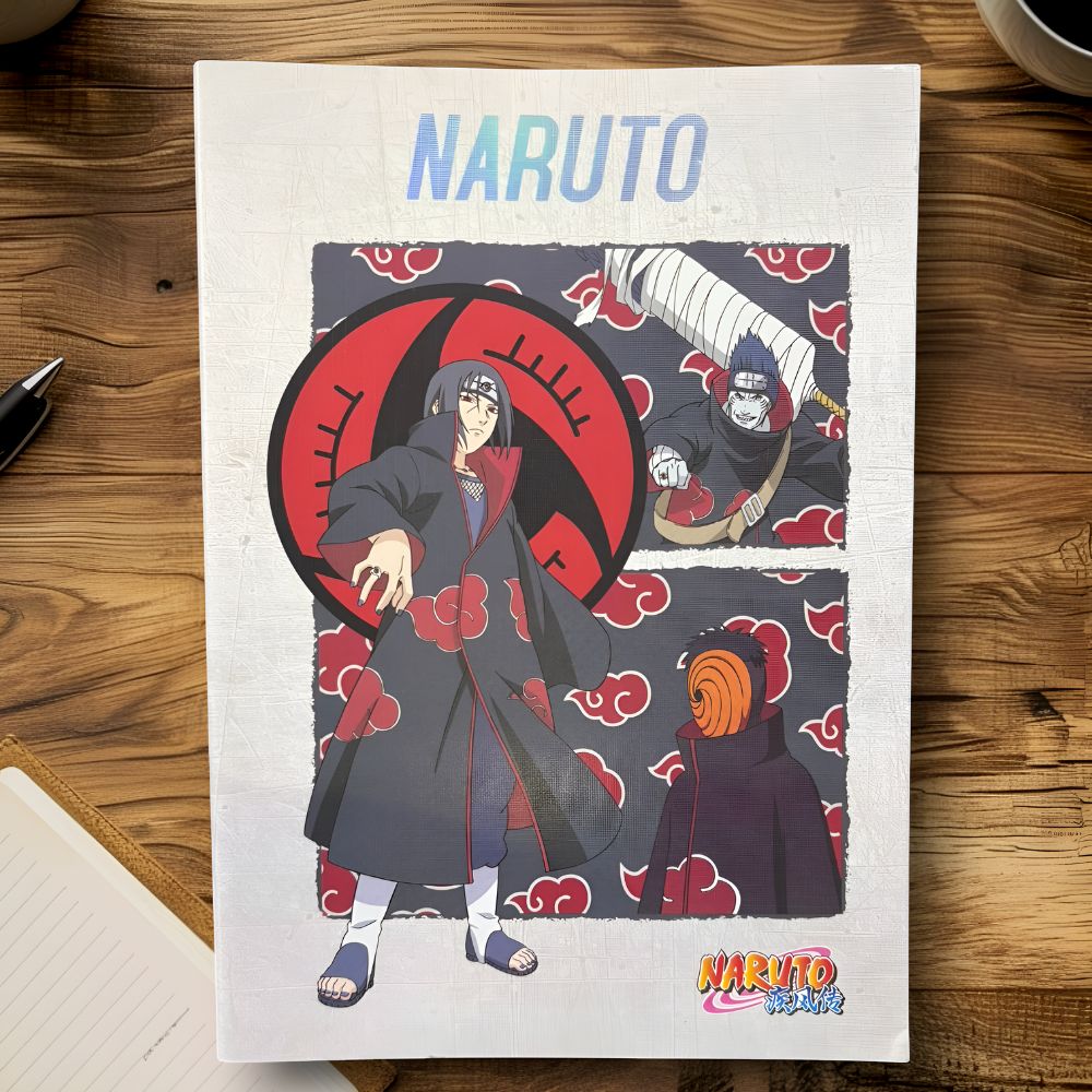 Buy Naruto B5 Softbound Notebook Set - Itachi Uchiha Design in India at ...
