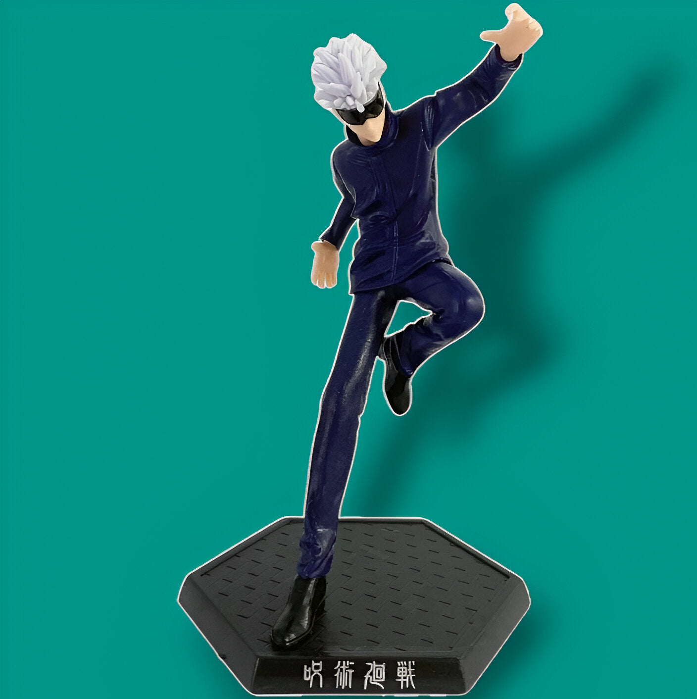 Buy Jujutsu Kaisen Anime Masked Satoru Gojo Action Figure in India at ...
