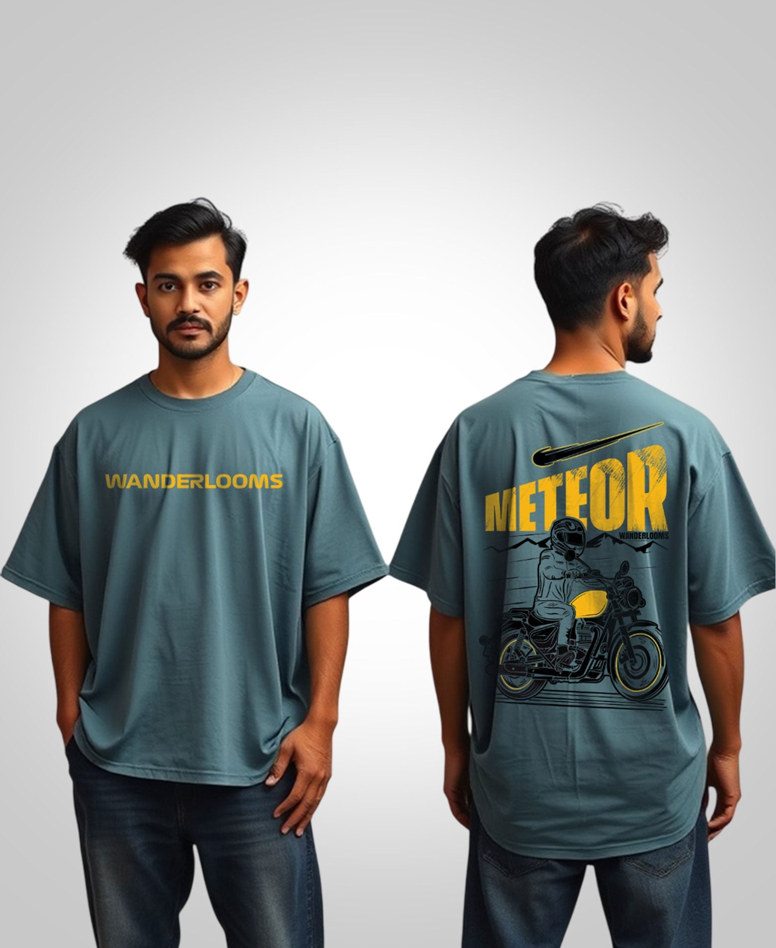 Buy Meteor Oversized T- Shirt in India at Best Price - Zop by Shiprocket