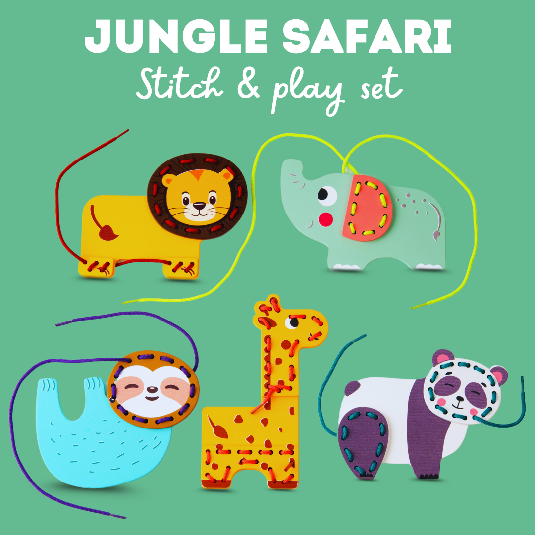 Buy Cots and Cuddles Wooden Animal Stitch and Play Game for kids in ...