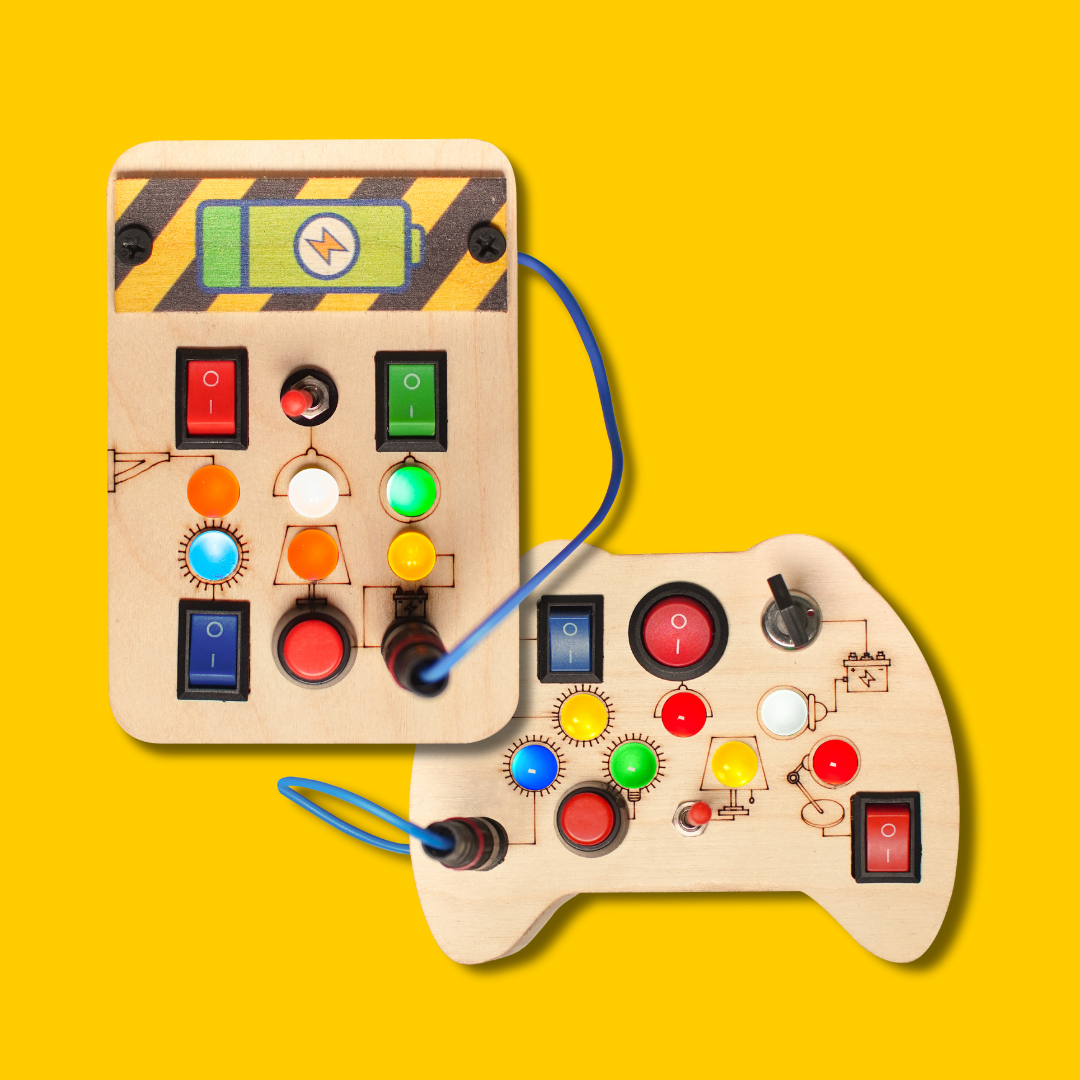 Buy Montessori Spark Switch & Tinker Pad Busy Board (Combo V1/V2) in ...